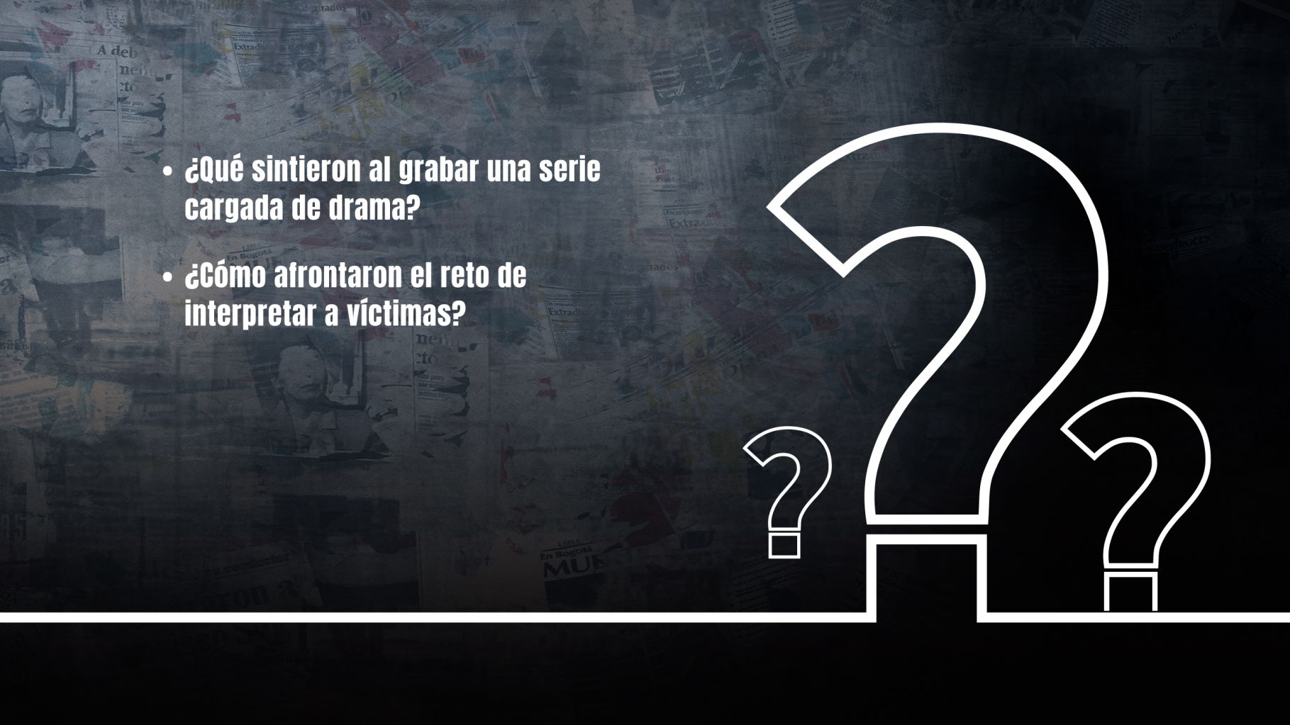 El que no conoce su historia esta condenado a repetirla Cristina Umaña, Majida Issa, y Juan ...
