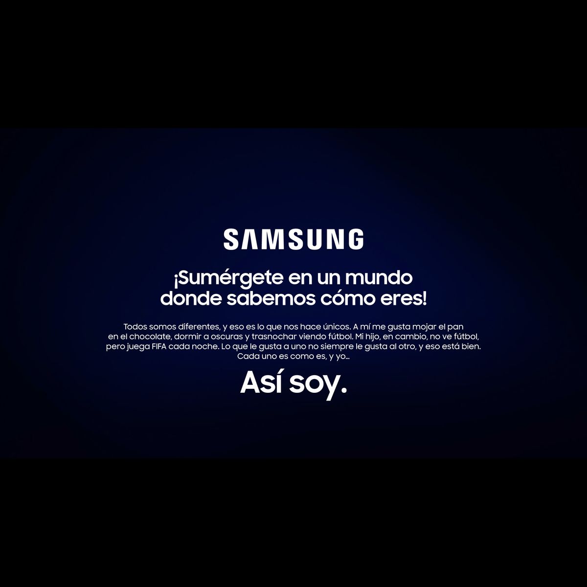 ¡Sumérgete en un mundo donde sabemos cómo eres!